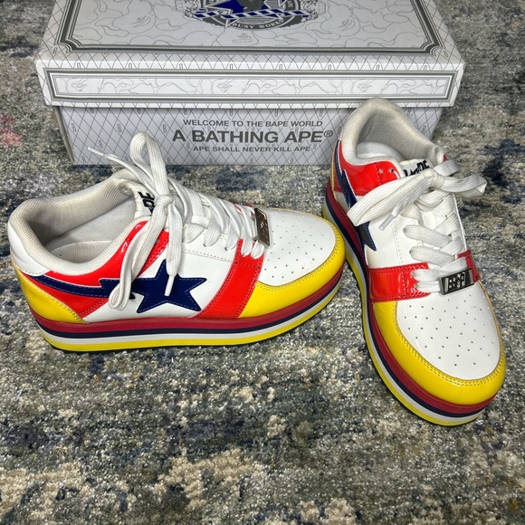 Bape | Shoes | Bape Sta Platform Shoes | Poshmark